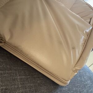 BEIS | Bags | Beis Expandable Puffy Duffle In Beige | Poshmark
